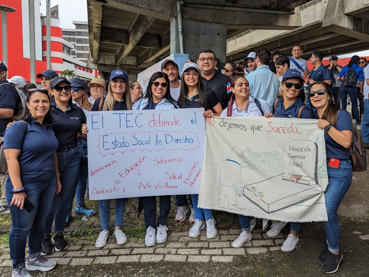 TEC se manifiesta en defensa del Estado Social de Derecho | Hoy en el TEC