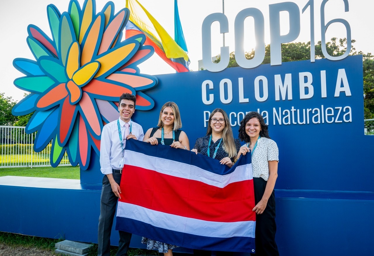 Estudiantes de universidades públicas participaron en la COP16 | Hoy en ...